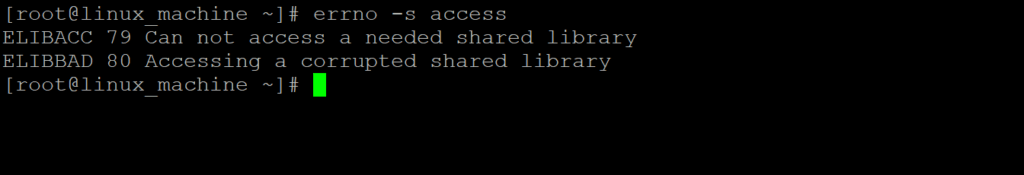 Linux Error Codes Learn How Linux Error Codes Works