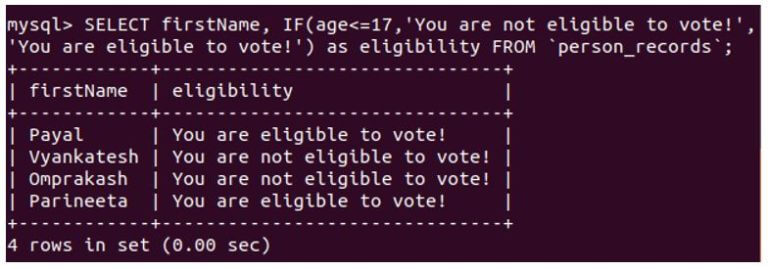 MySQL IF Function | Complete Guide to MySQL IF Function