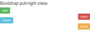Pull Right Bootstrap | Learn the Examples of Pull Right Bootstrap