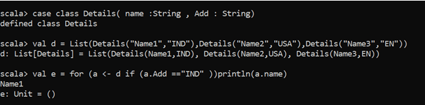 Scala Comprehensions | Working of Scala Comprehensions