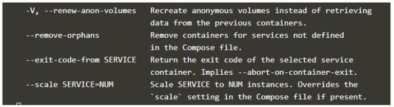 docker-compose up | Examples of docker-compose up | Advantages docker-compose up | Examples of docker-compose up | Advantages