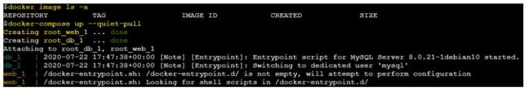 docker-compose up | Examples of docker-compose up | Advantages docker-compose up | Examples of docker-compose up | Advantages