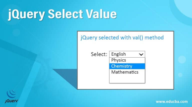 JQuery Select Value How Does JQuery Select Value Work 