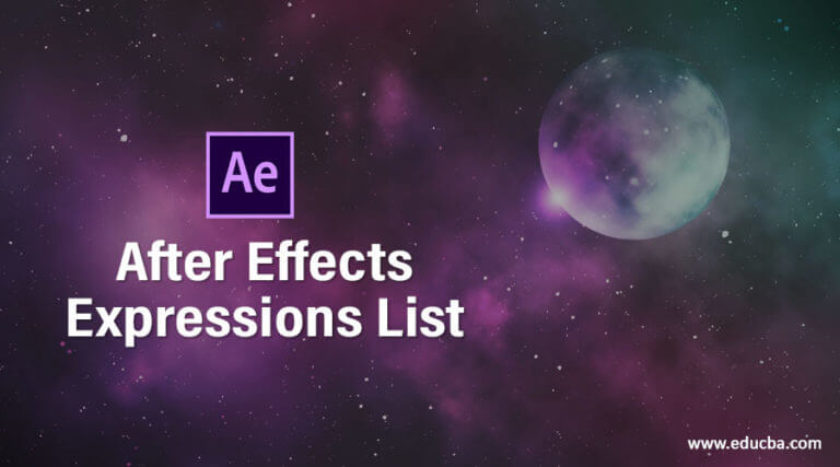 After Effects Expressions List | Different List of Expressions in After Effect