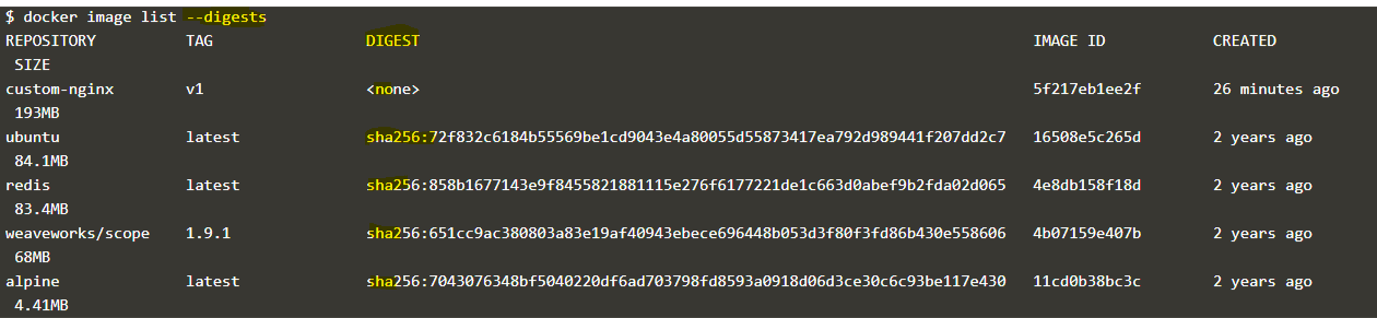 Docker List Images How To List Images In Docker With Examples 