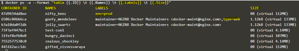 Docker ps | How the ps command works in Docker with examples?