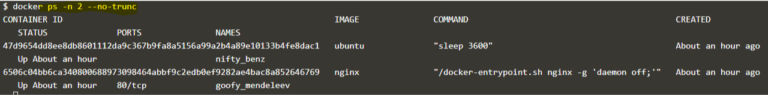 Docker Ps How The Ps Command Works In Docker With Examples
