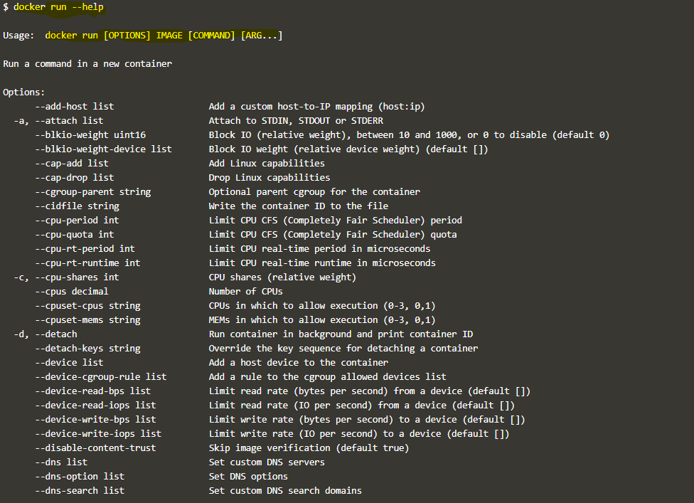 Docker Run Command How Run Command Works In Docker Examples