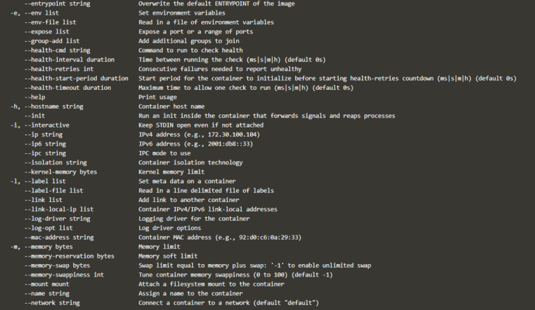 Docker Run Command How Run Command Works In Docker Examples