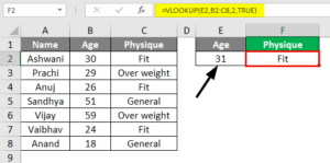VLOOKUP True | How to Use VLOOKUP True with Examples
