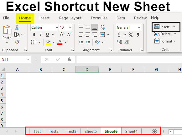 Excel Shortcut New Sheet How To Use Excel Shortcut New Sheet 