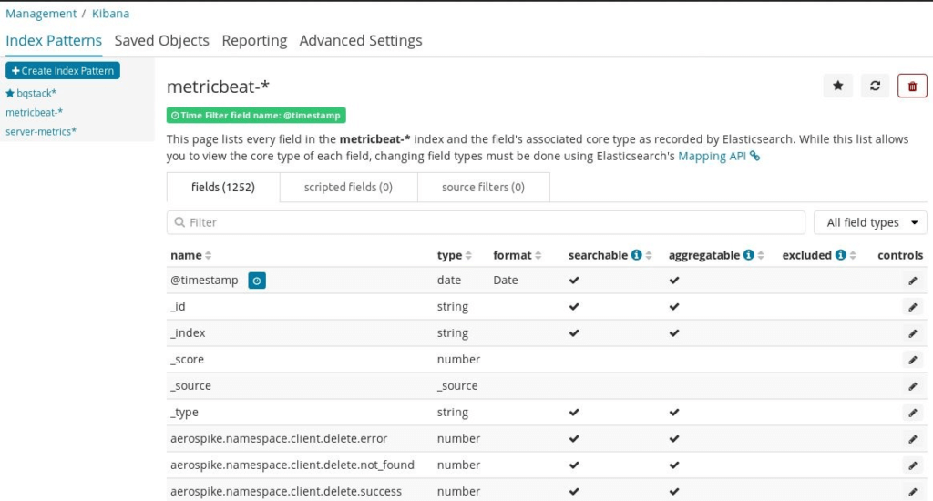 Kibana Index Pattern How To Create Index Pattern In Kibana 6751