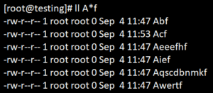 Linux wildcards | How do wildcards work in Linux with examples?