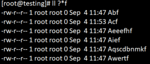Linux wildcards | How do wildcards work in Linux with examples?