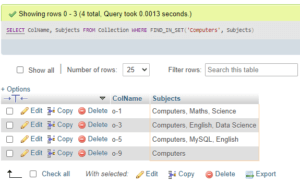 MySQL FIND_IN_SET() | How FIND_IN_SET() function works in MySQL?