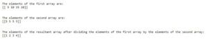 NumPy divide | Working of NumPy divide Function | Examples
