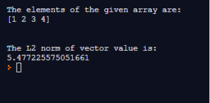 NumPy norm | Working and examples of NumPy norm
