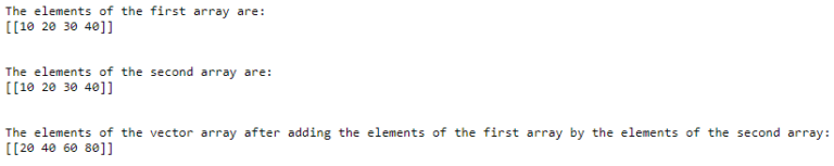 Numpy Vector Learn The Working And Examples Of Numpy Vector