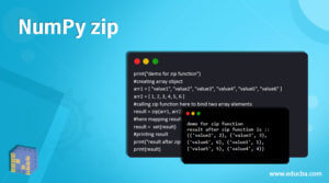 NumPy zip | How does zip Function Work in NumPy?