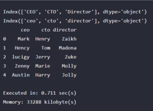 Pandas Column | How does column work in Pandas with examples?