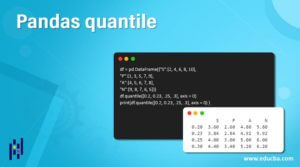 Pandas quantile | How does quantile() Function Works in Pandas?