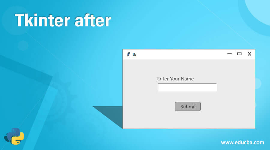 Tkinter After How After Method Works In Tkinter Syntax Example 
