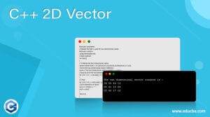 C++ 2D Vector | How 2D Vector works in C++? ( Examples )
