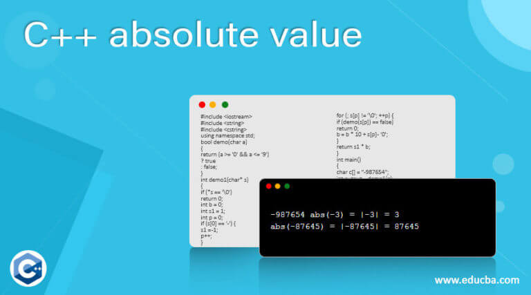 C Absolute Value How Absolute Value Works In C 
