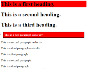 jQuery first child | Guide to Examples of jQuery first child