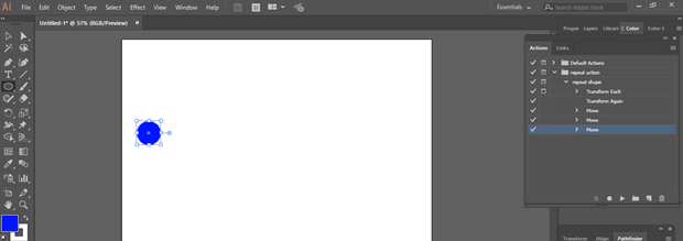 Illustrator Repeat Action | How to create Repeat Action in illustrator?