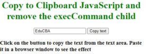 JavaScript Copy to Clipboard | How Copy to Clipboard done in JavaScript