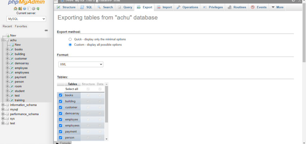 Mysql Export Schema | How to export schema in MySQL with example? Mysql Export Schema | How to export schema in MySQL with example?