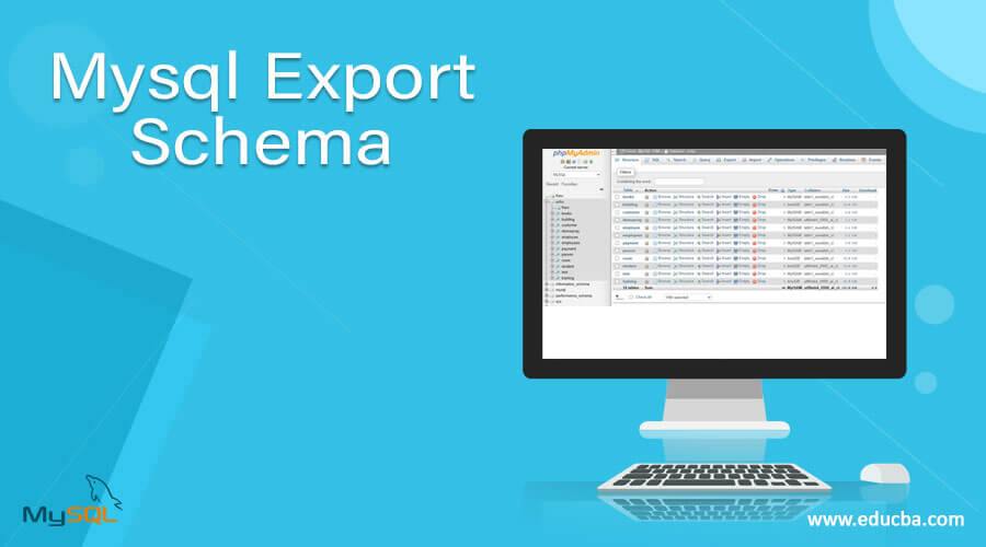 Mysql Export Schema How To Export Schema In MySQL With Example 