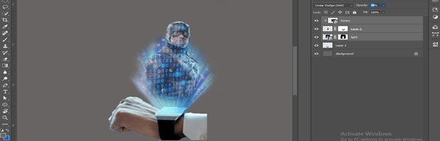 Photoshop hologram effect | How to create Hologram effect in Photoshop?