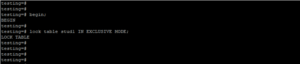 PostgreSQL Lock Table | How to Lock Table in PostgreSQL? | Examples