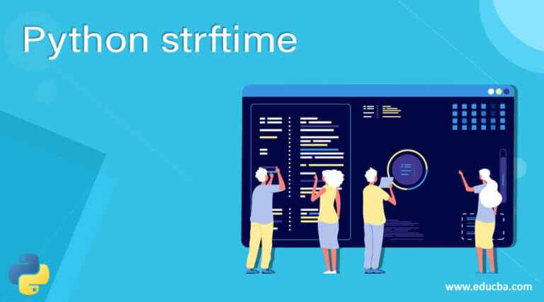 Python Strftime Working Of Strftime Function In Python With Example