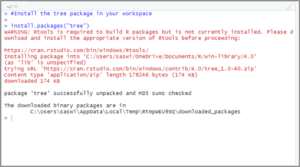 R Tree Package | How does the Tree Package work?