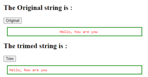jQuery trim | Guide to Examples of jQuery UI trim() method