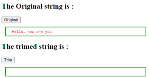 jQuery trim | Guide to Examples of jQuery UI trim() method