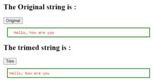 jQuery trim | Guide to Examples of jQuery UI trim() method