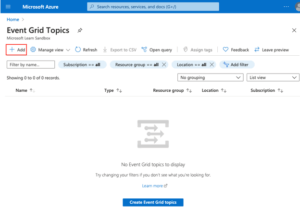 Azure Event Grid - Step by Step Create and Use Azure Event Grid