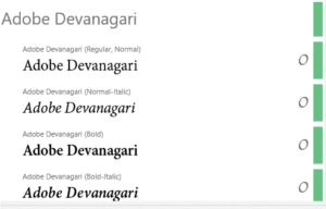 CorelDRAW fonts | Different steps of CorelDRAW fonts