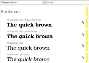 CorelDRAW fonts | Different steps of CorelDRAW fonts