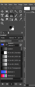 GIMP blend tool | How to use the Blend tool in GIMP?