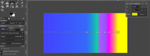 GIMP blend tool | How to use the Blend tool in GIMP?