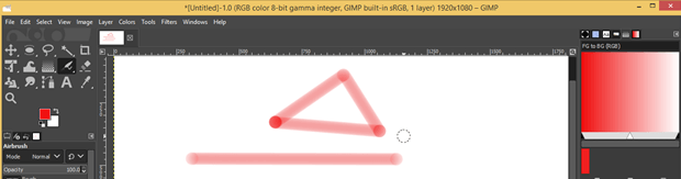 GIMP line tool | Learn the Different Tools of GIMP line