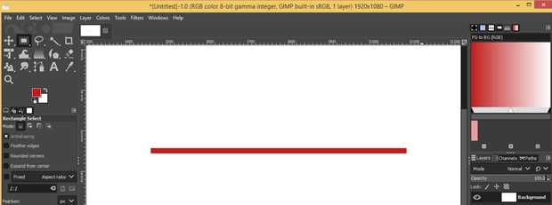 GIMP line tool | Learn the Different Tools of GIMP line