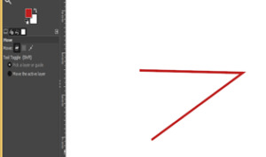 GIMP line tool | Learn the Different Tools of GIMP line