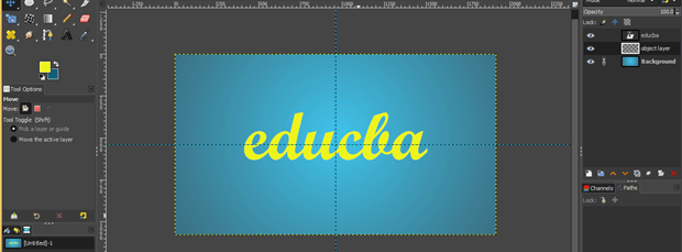 GIMP text shadow | Learn How to create Text Shadow in GIMP?