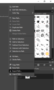 GIMP vector graphics | Different Steps of GIMP vector graphics